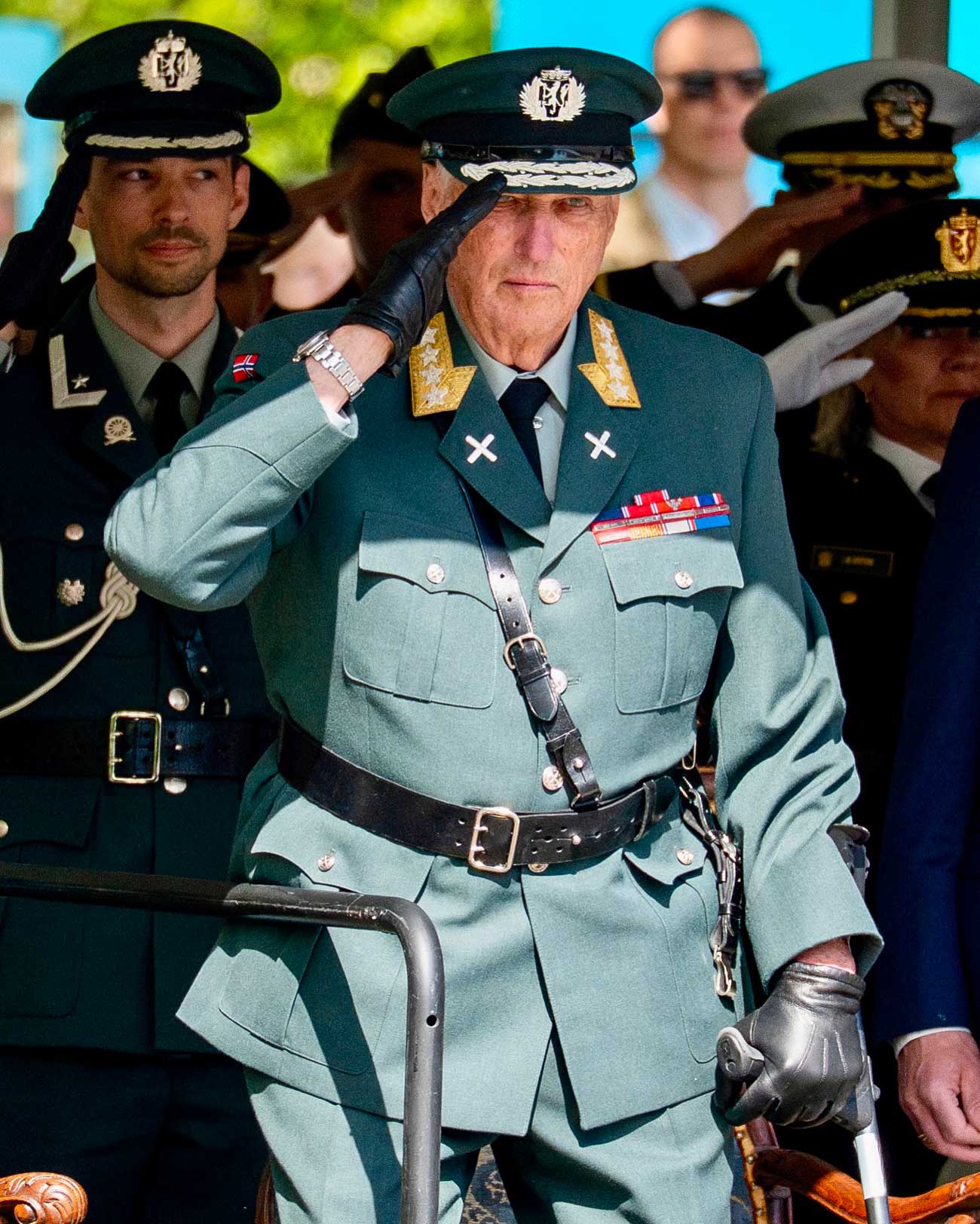 Le roi Harald V et son héritier célèbrent les 80 ans de la Norvège libre