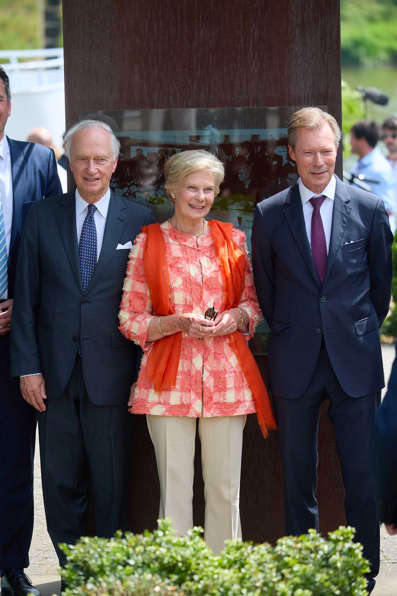 Prinzessin Marie-Astrid und Erzherzog Carl Christian bei Großherzog ...