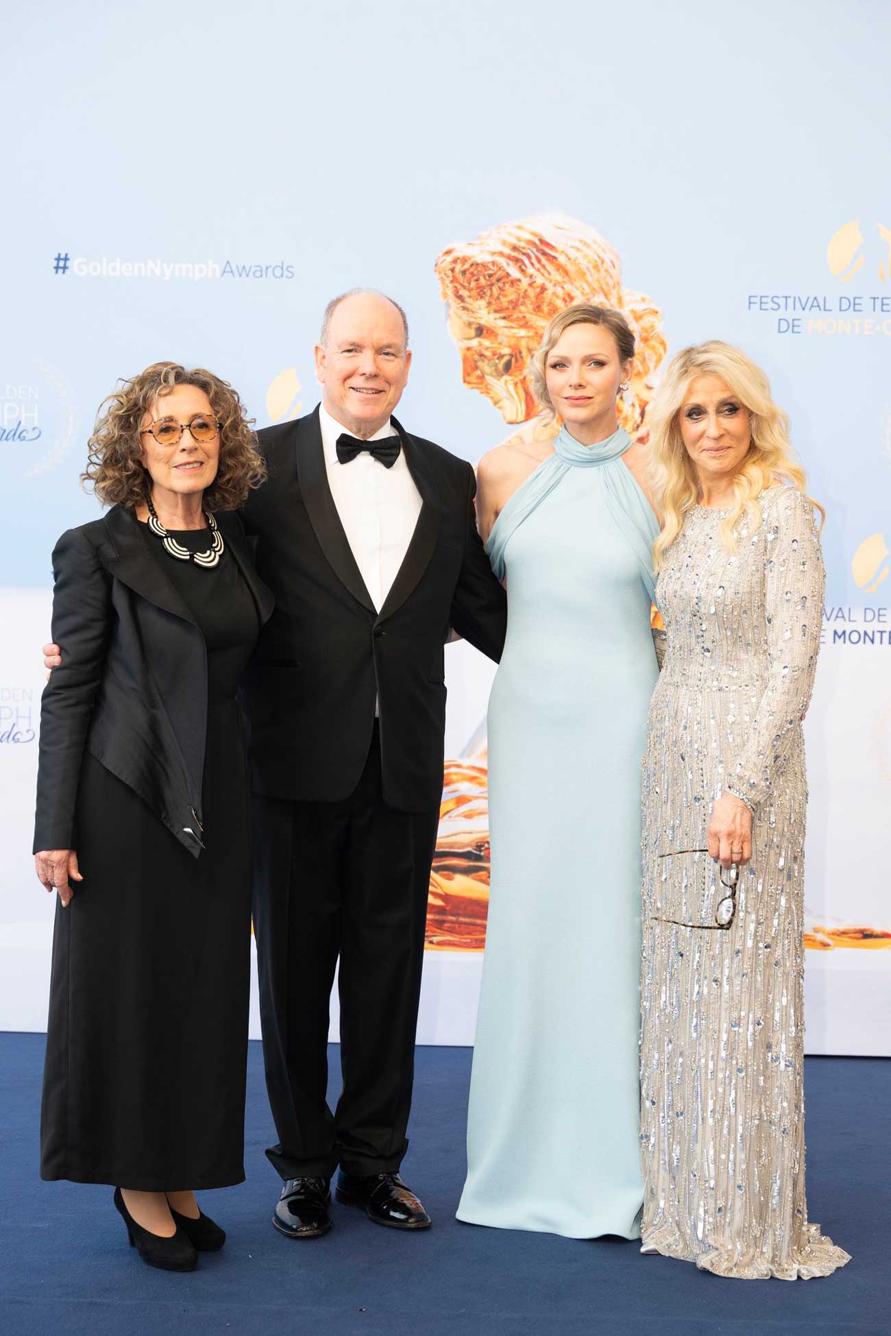 Le prince Albert II et la princesse Charlène forment un couple glamour ...