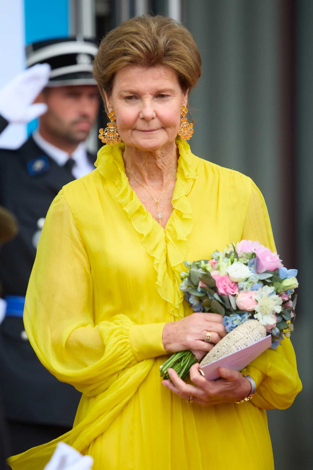 Seltenes Familientreffen der vier Geschwister des Großherzogs Henri von ...