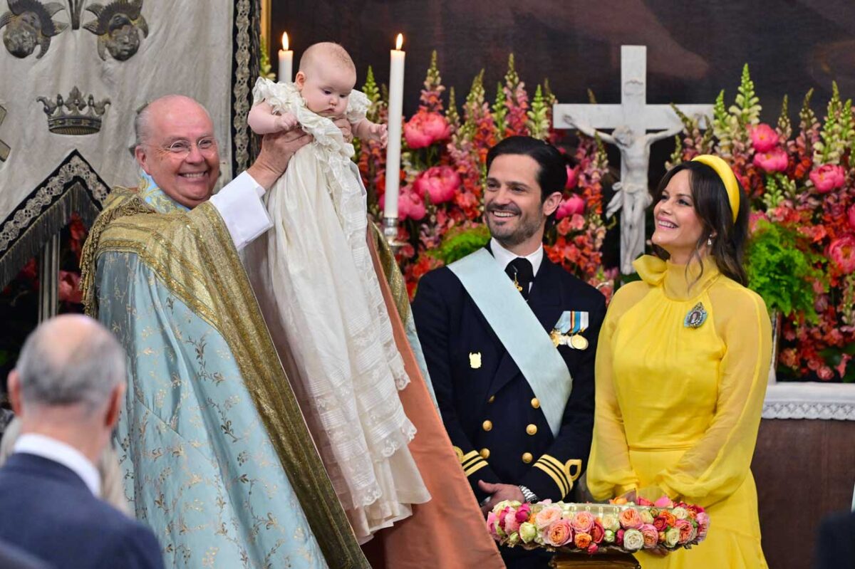 Die Taufe von Prinzessin Ines am 10. Geburtstag ihrer Eltern