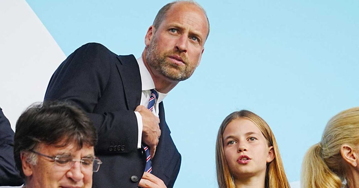 La princesse Charlotte et le prince William retrouvent la princesse ...