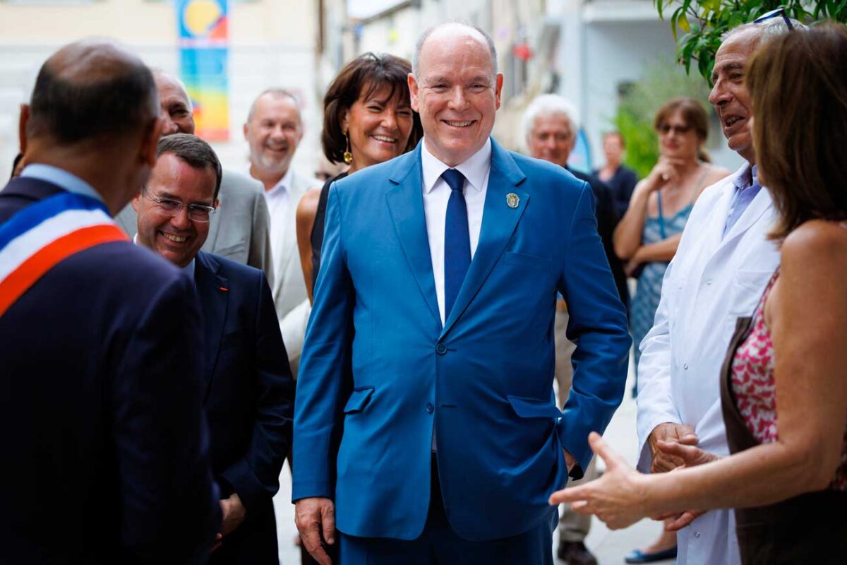 Le prince Albert II sur les traces des Grimaldi à Saint-Paul-de-Vence