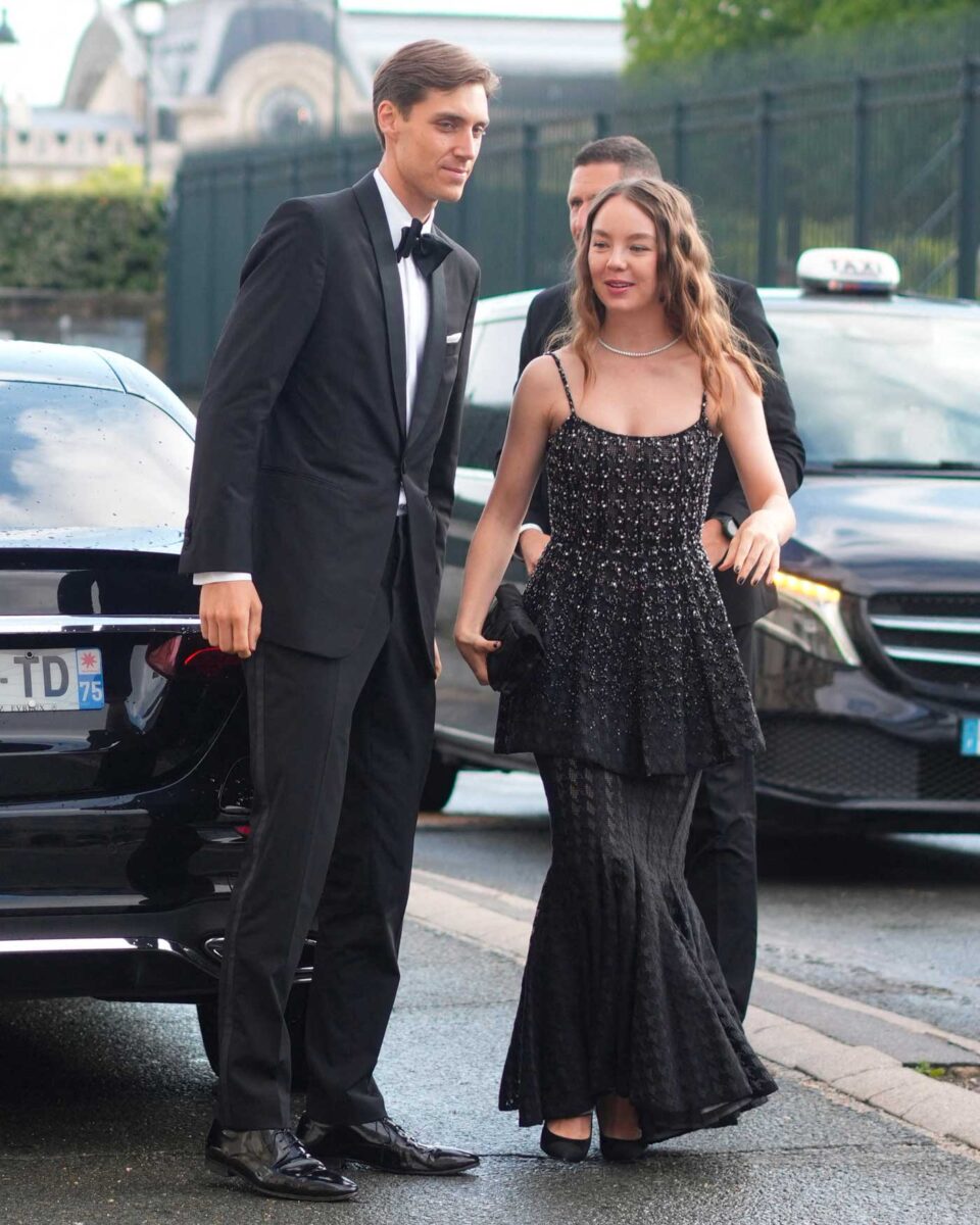 La princesse Alexandra de Hanovre au premier bal de la mode du Musée ...