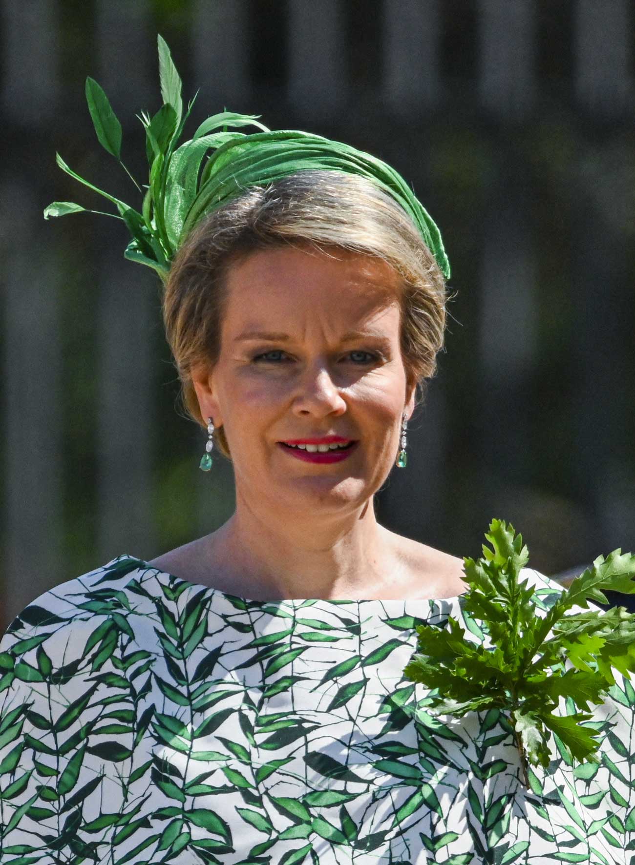 La princesse Éléonore porte les émeraudes de la reine Mathilde et une ...