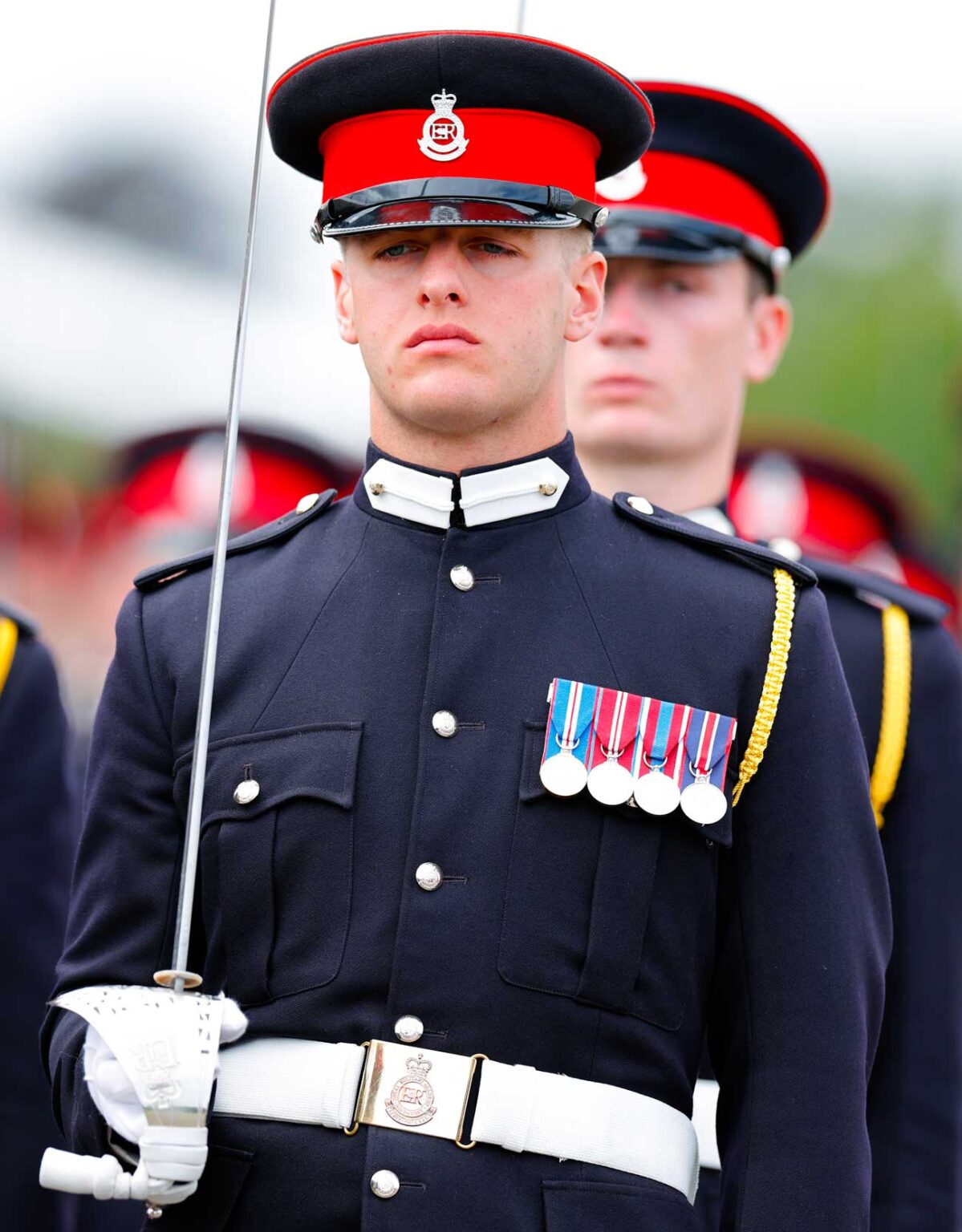 La princesse Alexandra fière de son petit-fils Alexander Ogilvy lors d ...