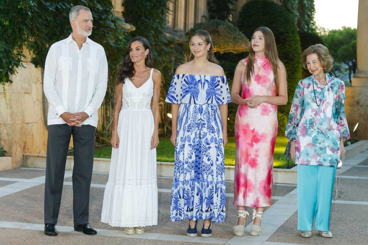 La princesse Leonor et l'infante Sofia participent pour la première ...