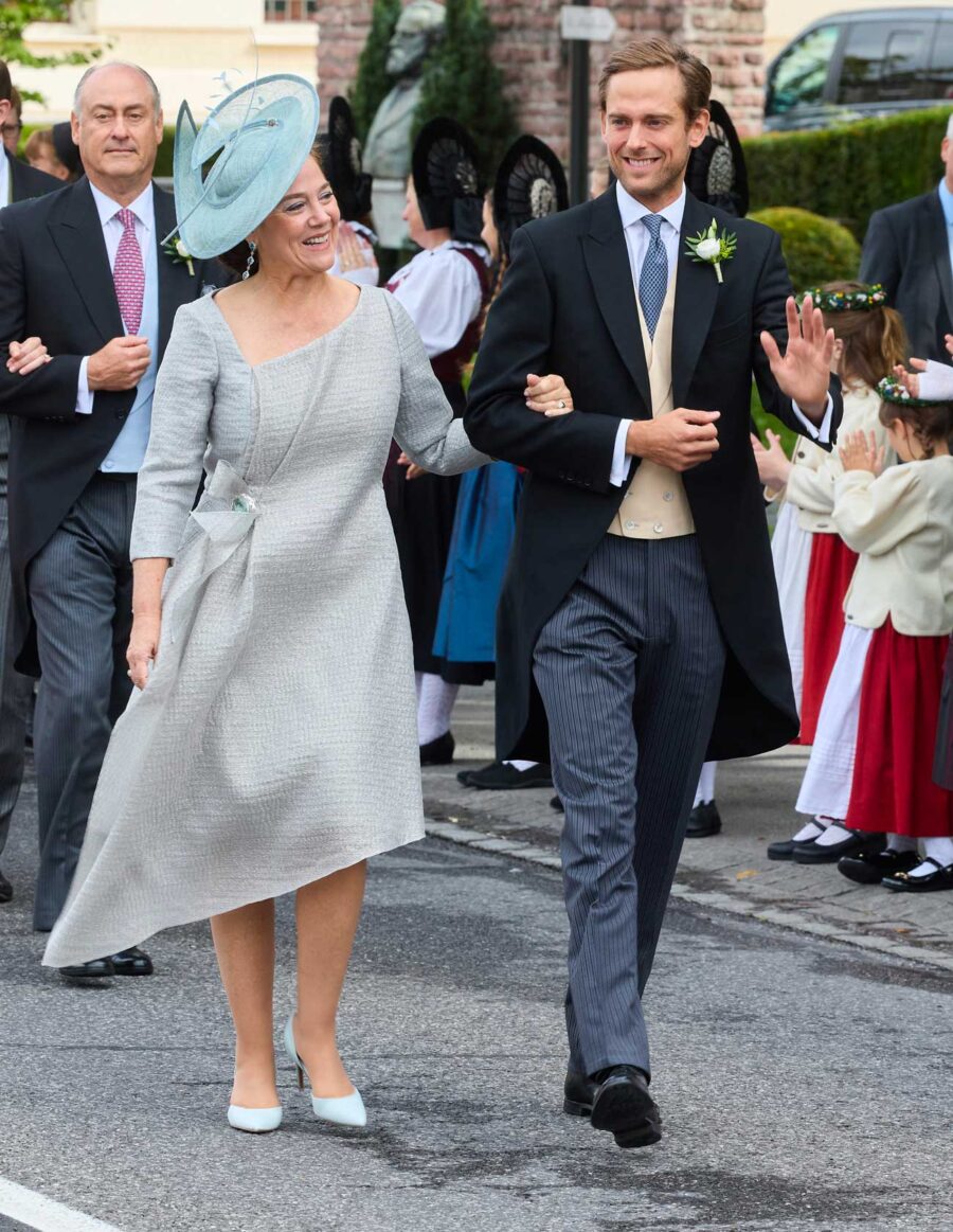 Le mariage de la princesse Marie Caroline de Liechtenstein célébré dans une Principauté en ...
