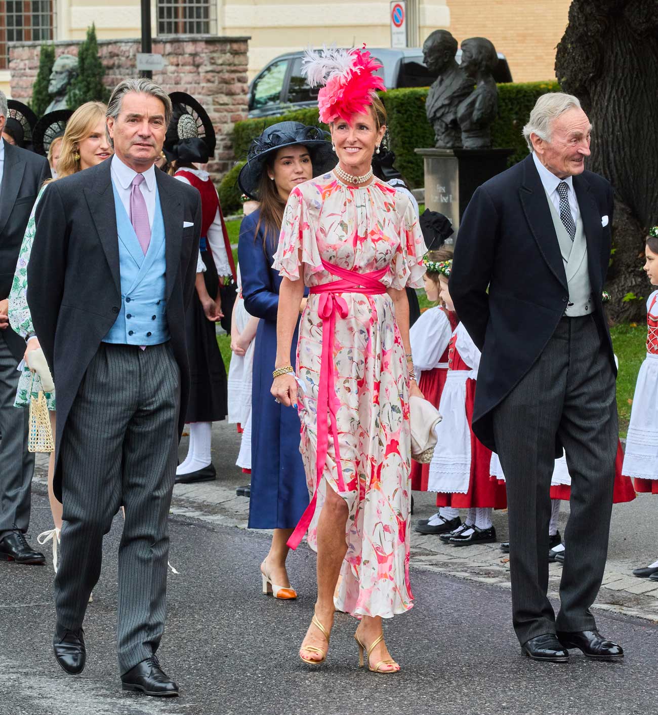 Les descendants des rois de Bavière et de Wurtemberg réunis au mariage de la princesse Marie ...