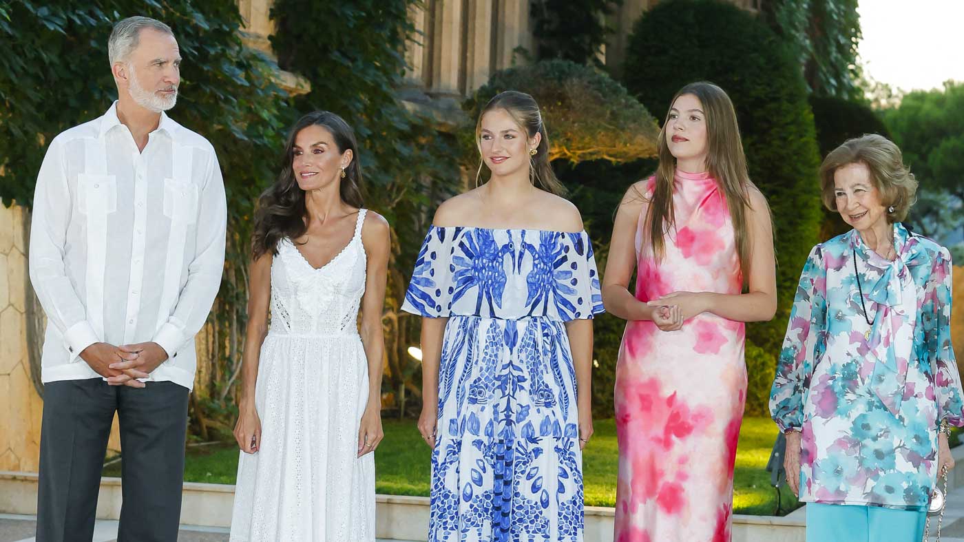 La princesse Leonor et l'infante Sofia participent pour la première ...