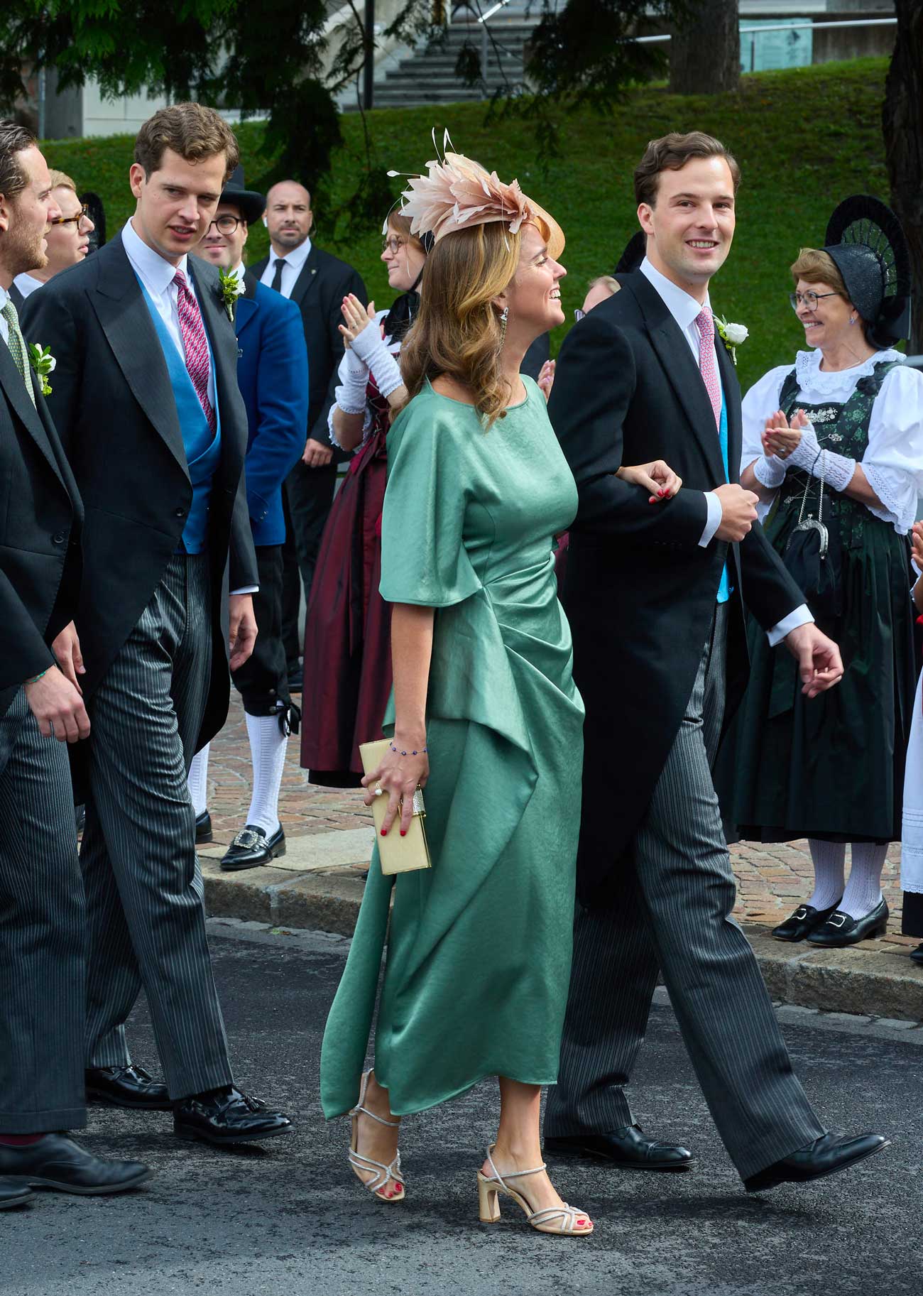 Le mariage de la princesse Marie Caroline de Liechtenstein célébré dans une Principauté en ...
