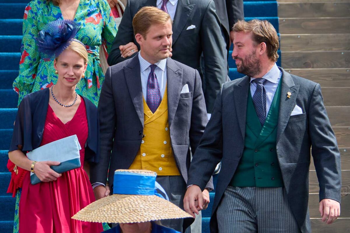 La princesse Luisa de Belgique discrète invitée du mariage de la princesse Marie Caroline de ...