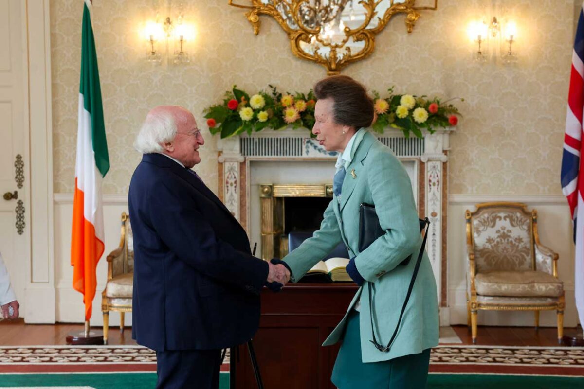 La princesse Anne célèbre une dernière fois l'amitié britanno ...