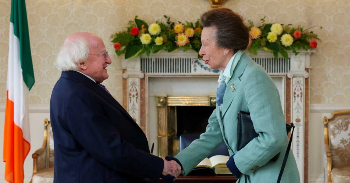 La princesse Anne célèbre une dernière fois l'amitié britanno ...