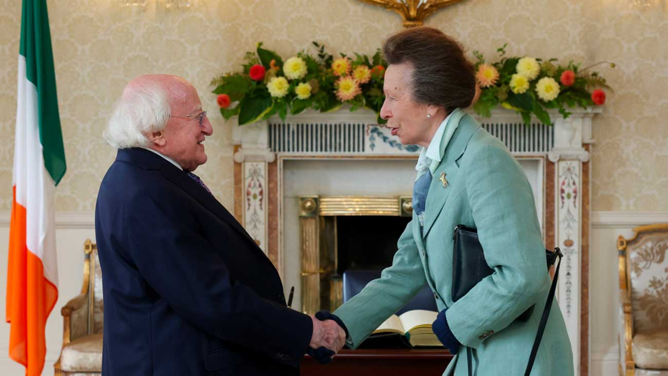 La princesse Anne célèbre une dernière fois l'amitié britanno ...
