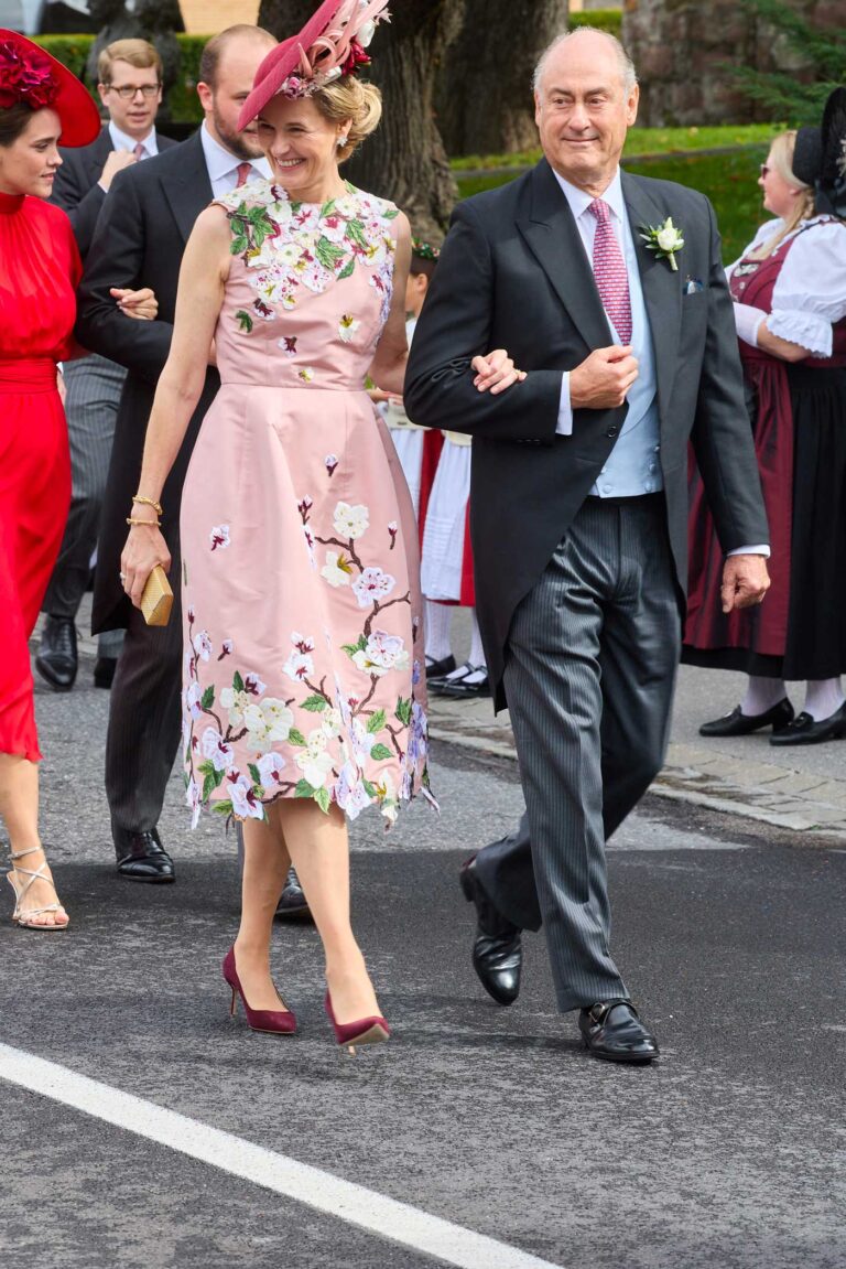 Le mariage de la princesse Marie Caroline de Liechtenstein célébré dans une Principauté en ...