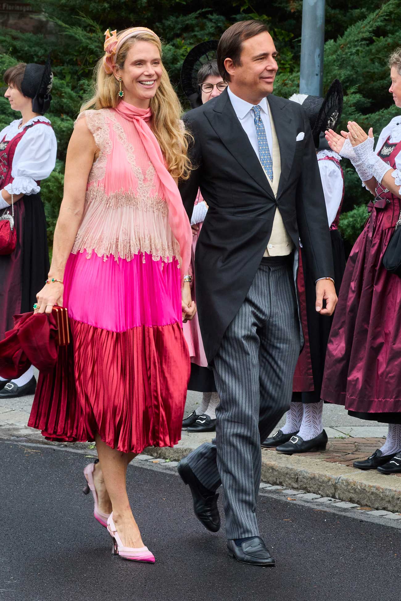 Les princes luxembourgeois au mariage de la princesse Marie Caroline de ...