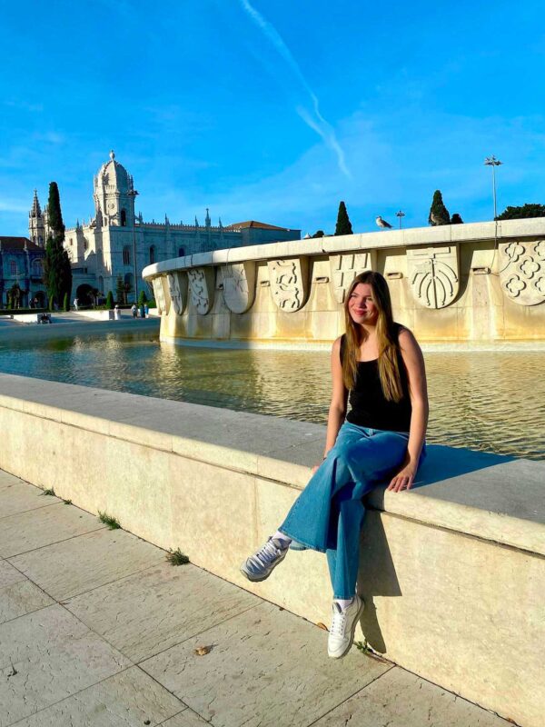 L'infante Sofia photographiée dans sa nouvelle vie de Lisboète