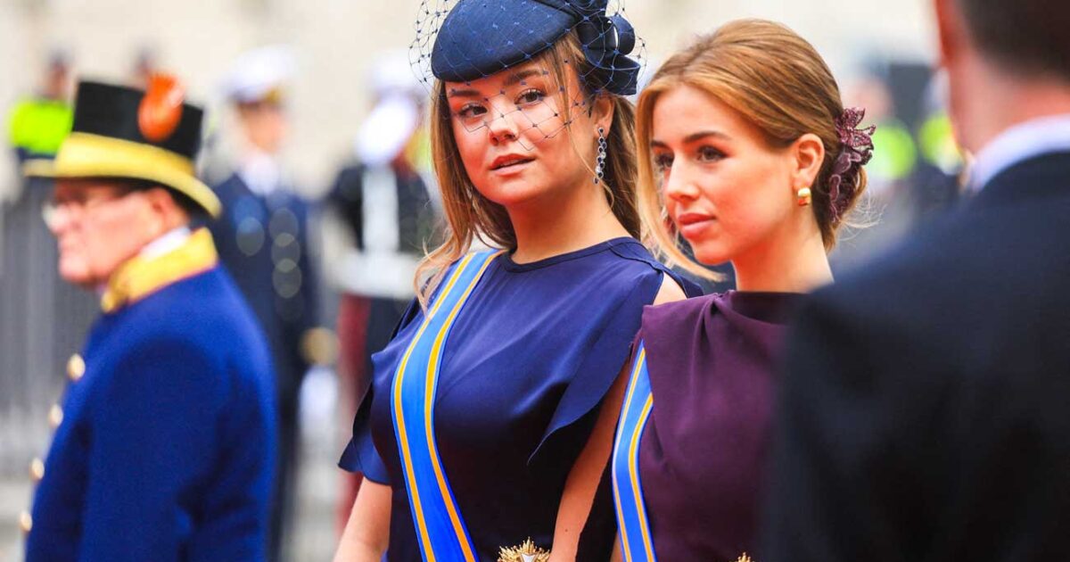 La princesse Ariane porte pour la première fois le cordon de l'ordre du ...