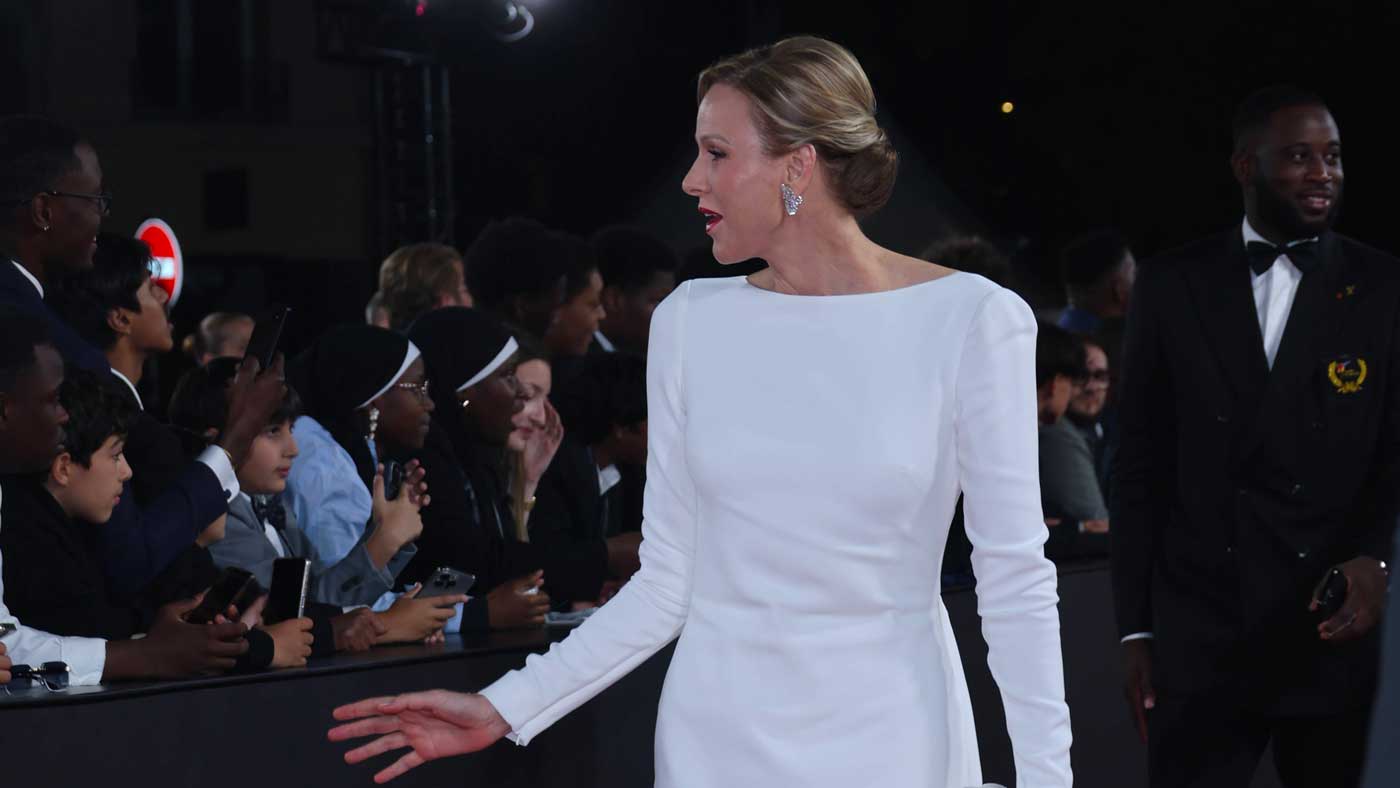 La princesse Charlène éblouissante à la cérémonie du Ballon d'Or