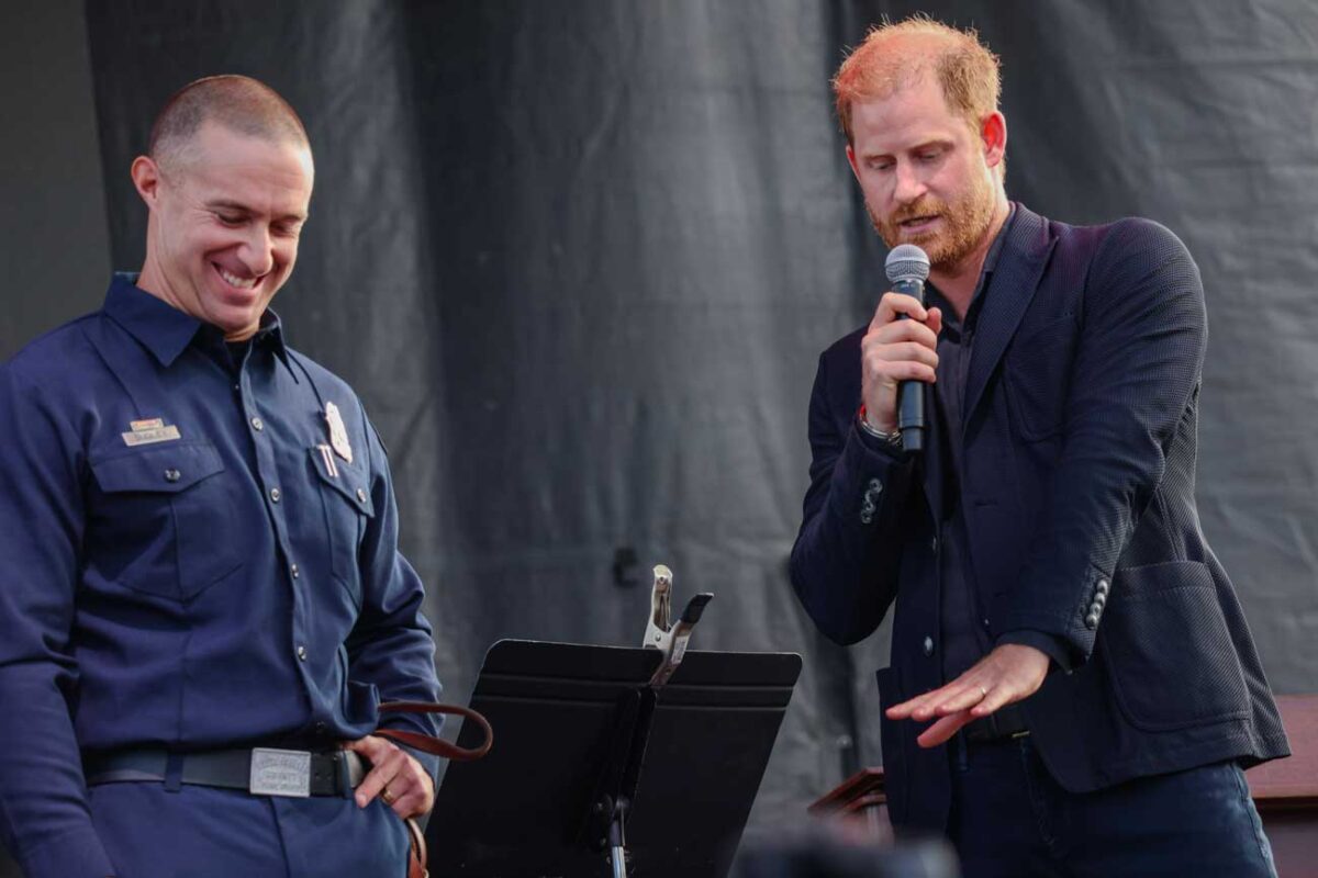 Le prince Harry et Meghan Markle font une apparition chez Kevin Costner ...