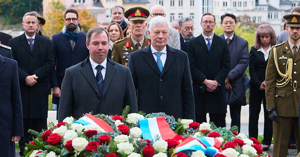 Le grand-duc Guillaume célèbre le courage et la solidarité du peuple ...