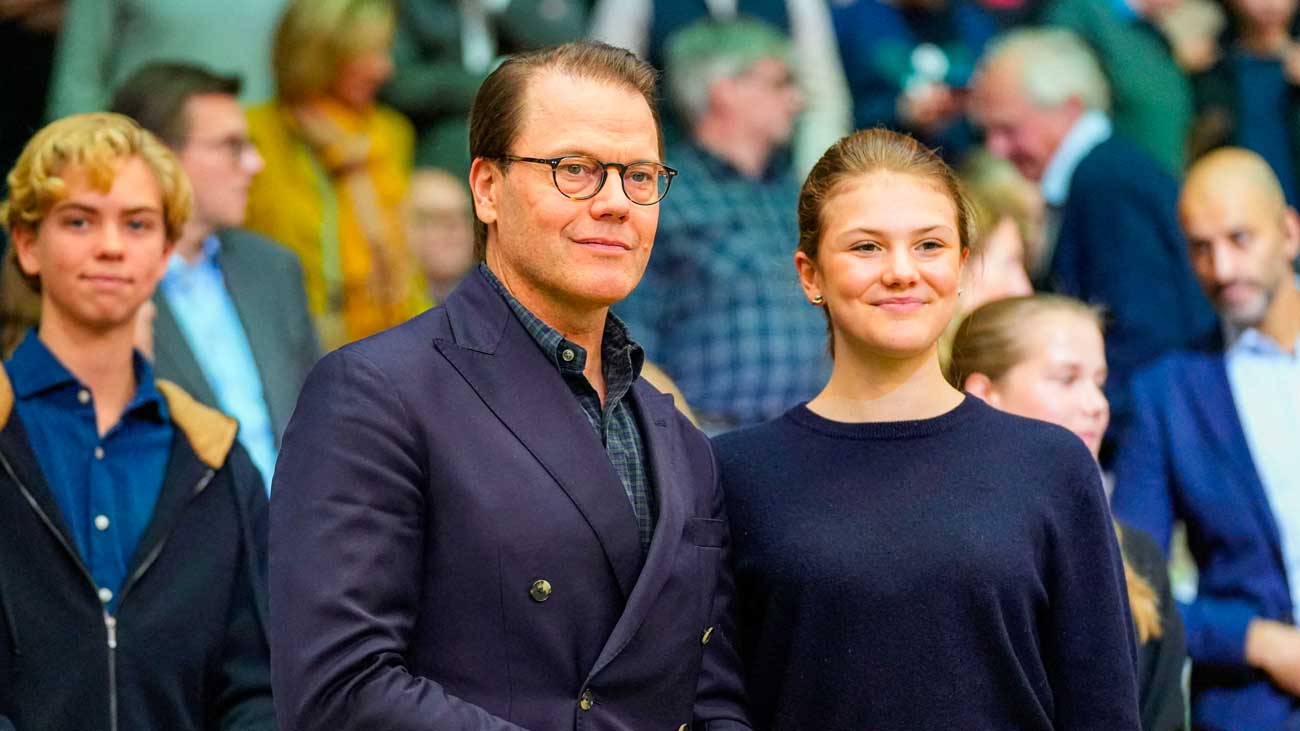 Casper Ruud s'adresse à la princesse Estelle et au prince Daniel après ...