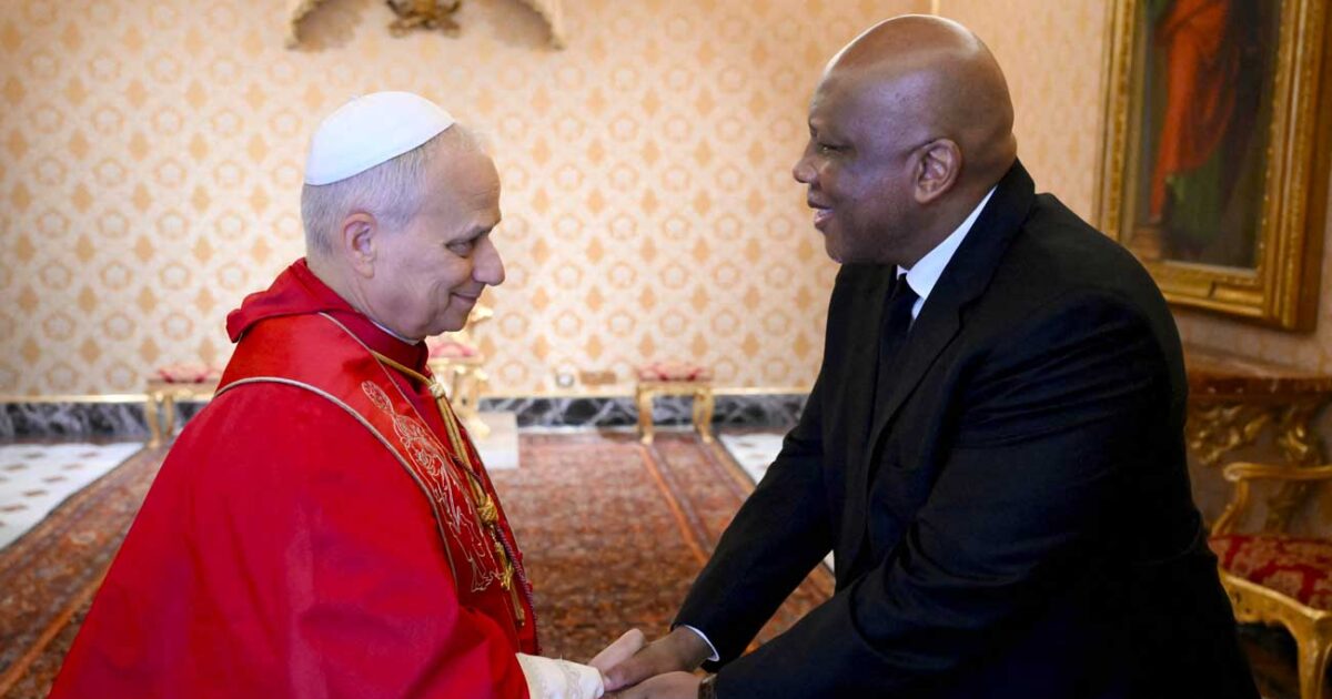 Le roi Letsie III rencontre le pape Léon XIV au Vatican