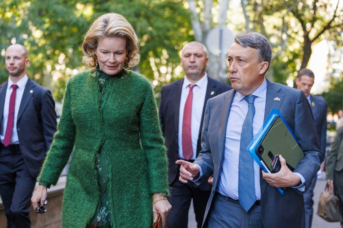 La reine Mathilde en Arménie pour le compte des Nations unies