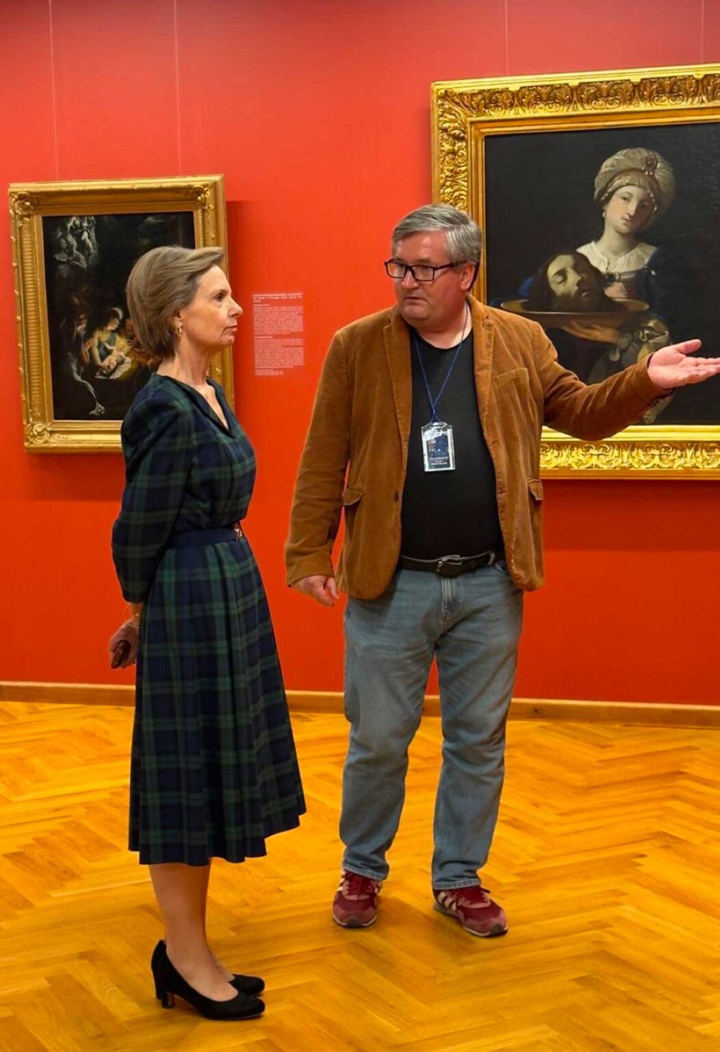 La princesse Sofia en visite à Iași, capitale de l'ancienne principauté ...