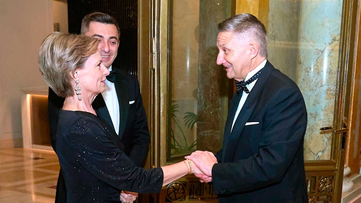 La princesse Sofia célèbre l'amitié commerciale helvético-roumaine lors ...