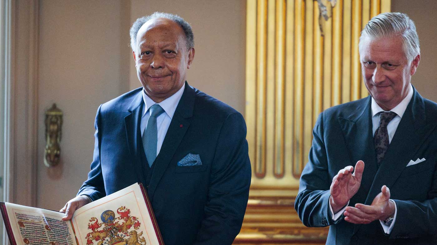 Le roi Philippe reçoit les nouveaux barons du royaume de Belgique au ...