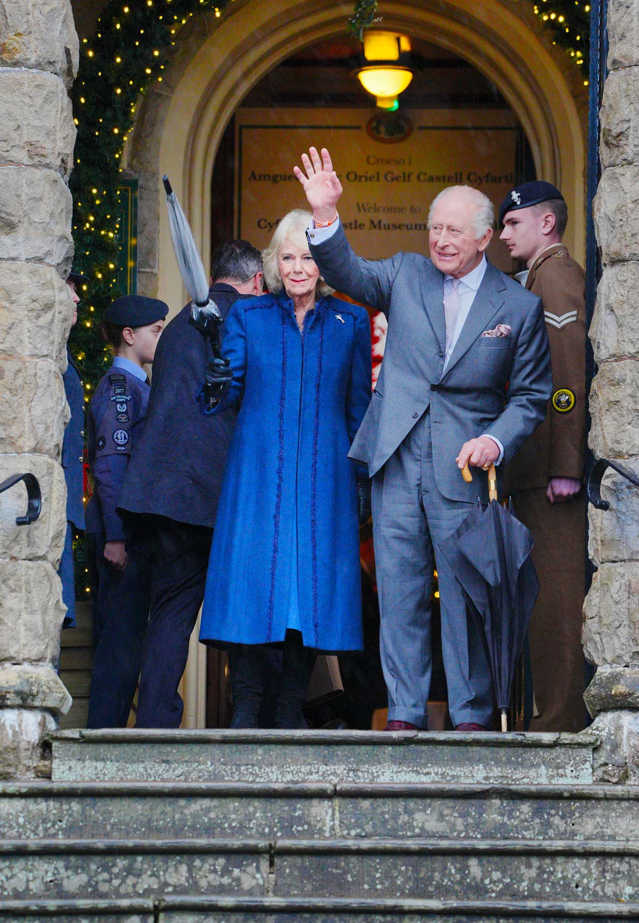 Le roi Charles III fête ses 77 ans au château gallois de Cyfarthfa