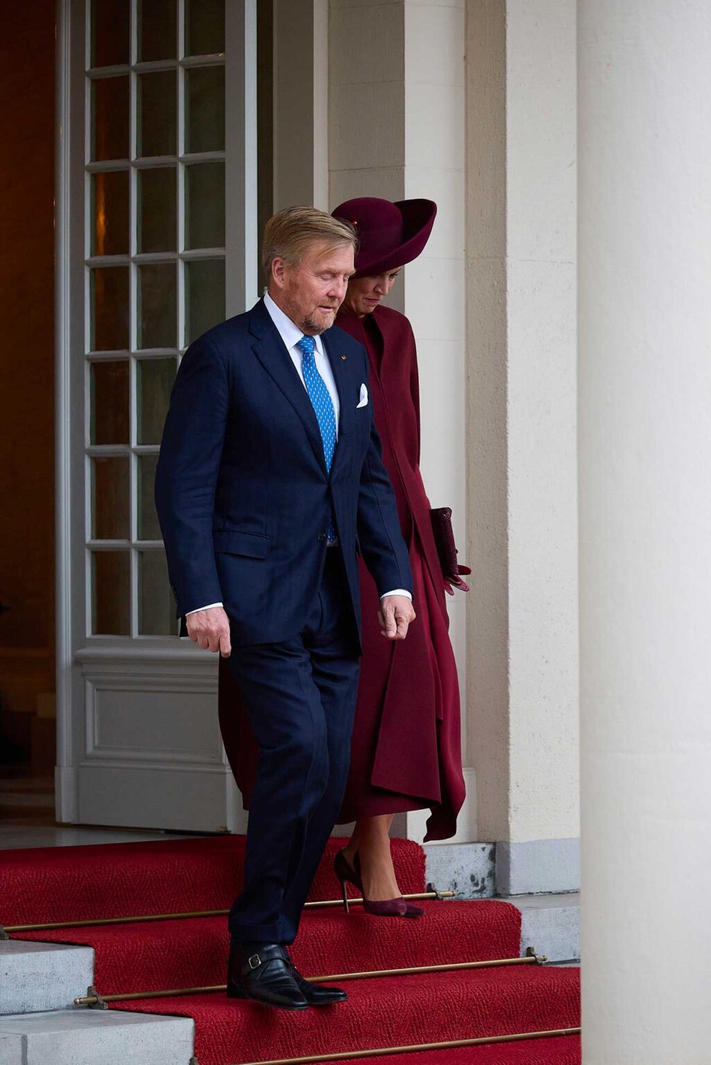 Großherzog Guillaume und Großherzogin Stéphanie zu Gast bei König ...