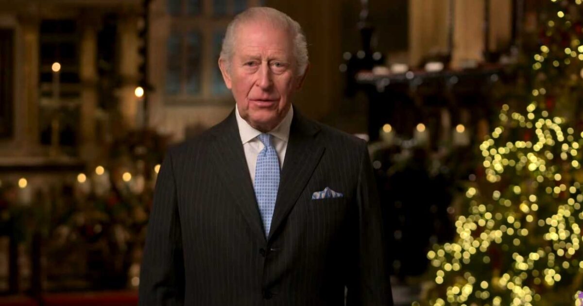 Le roi Charles III prononce son discours de Noël depuis l'abbaye de ...