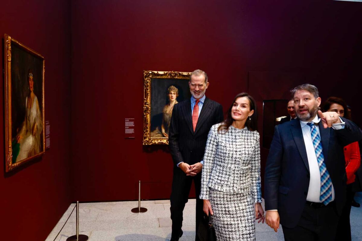 Le roi Felipe VI découvre la vie de son arrière-grand-mère, la reine ...