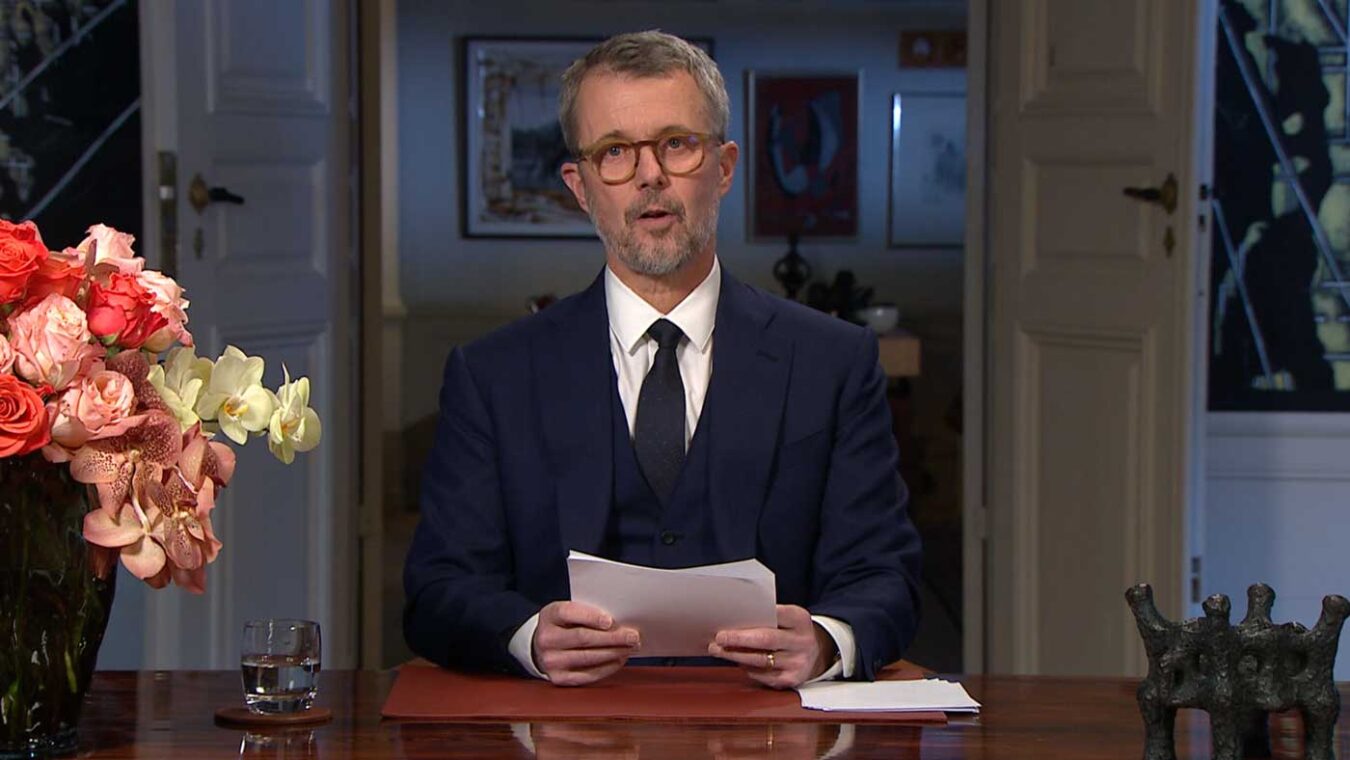 Le roi Frederik X prononce en direct son deuxième discours de Nouvel An