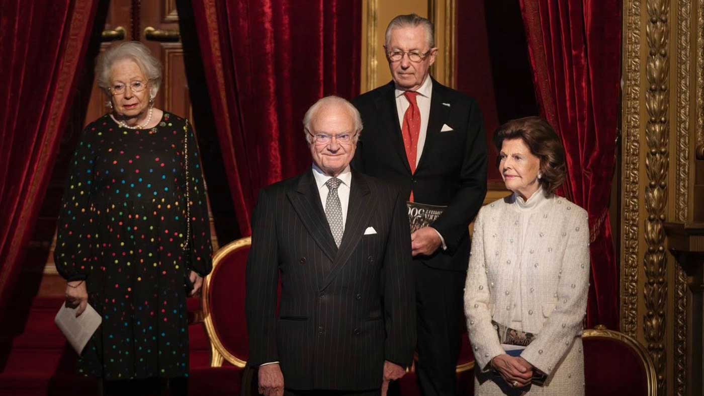 Le roi Carl XVI Gustaf, la reine Silvia et la princesse Christina ...