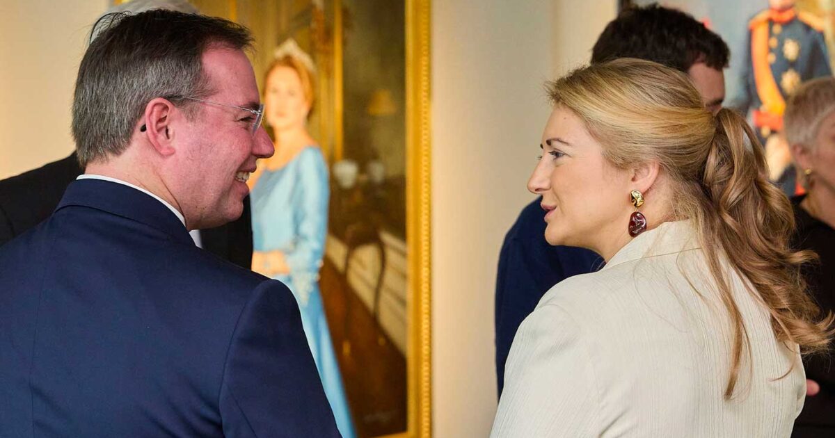 Le grand-duc Guillaume et la grande-duchesse Stéphanie dévoilent leurs ...