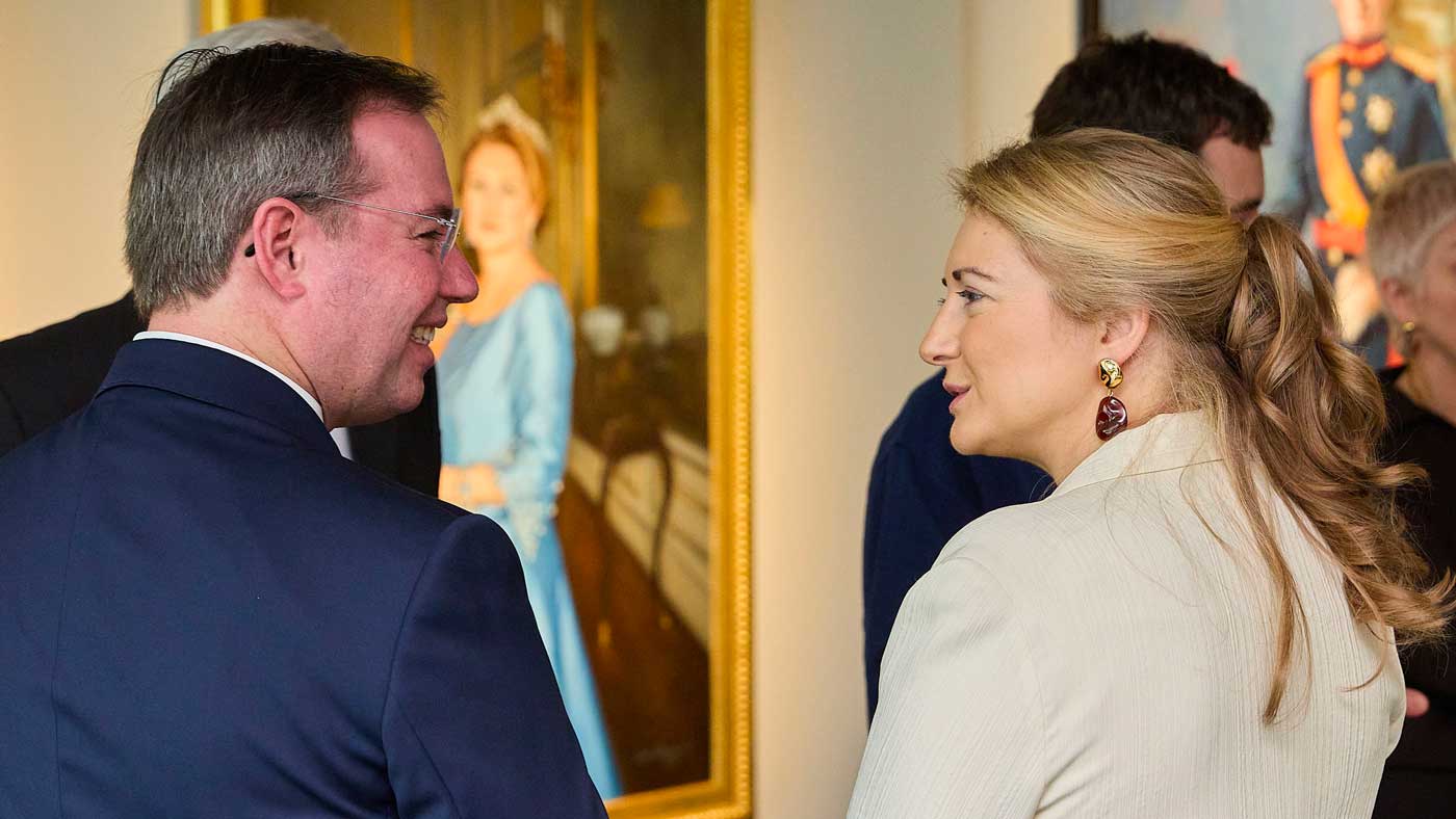 Le grand-duc Guillaume et la grande-duchesse Stéphanie dévoilent leurs ...