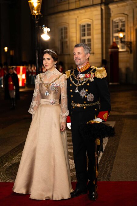La première fastueuse réception de 2026 du roi Frederik X et de la ...