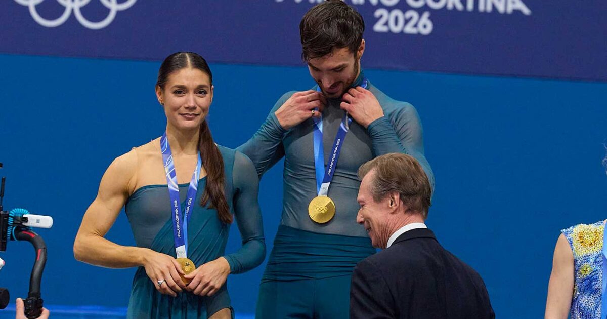 Le grand-duc Henri remet la médaille d'or à Guillaume Cizeron et ...