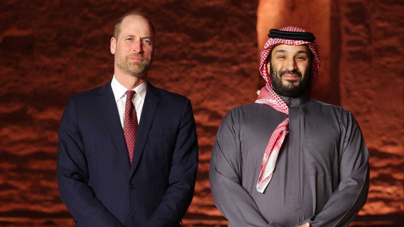 Le prince William découvre le berceau historique de la famille Al Saoud ...