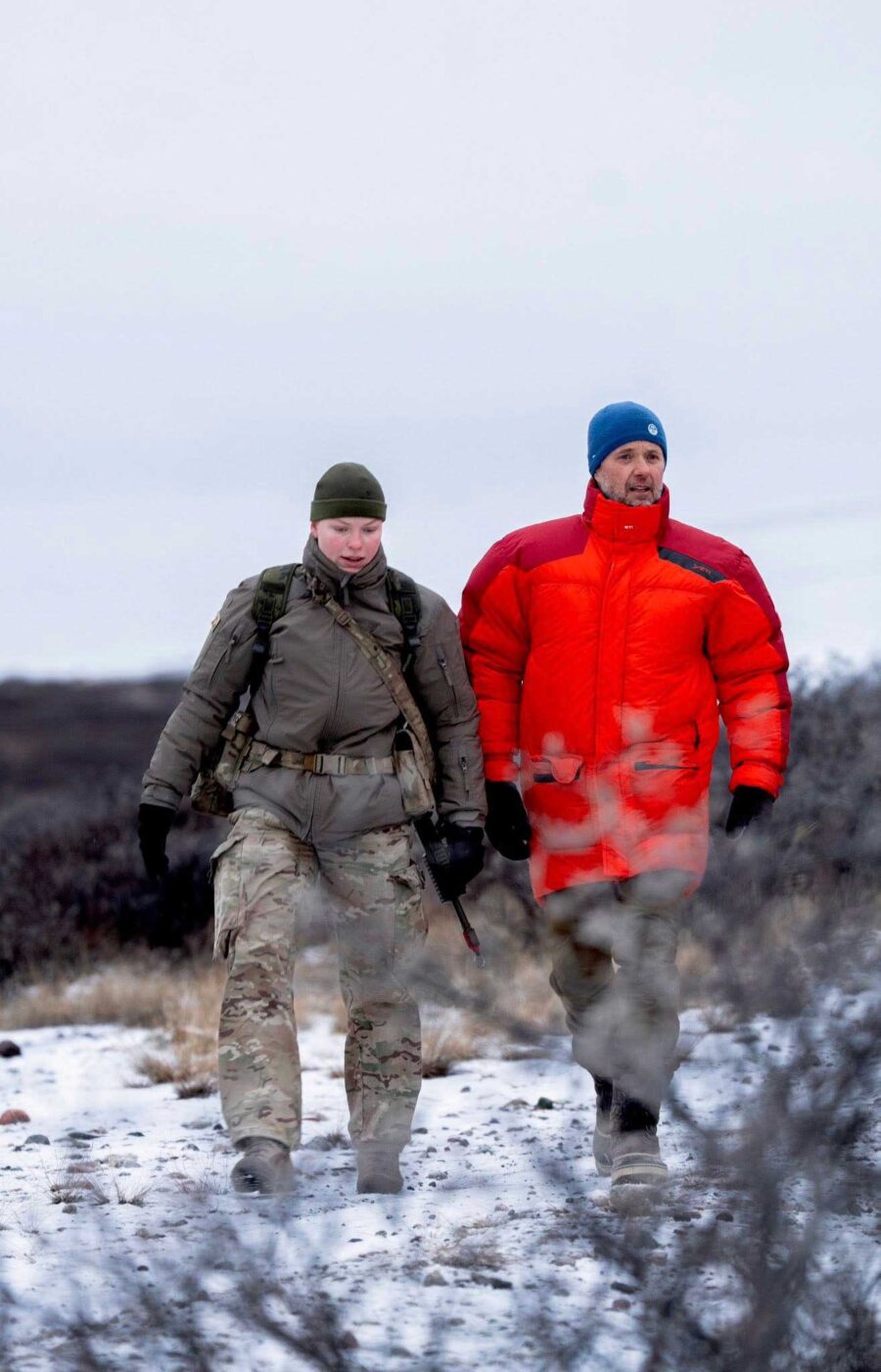 Le roi Frederik X conclut son voyage au Groenland sous -20 degrés