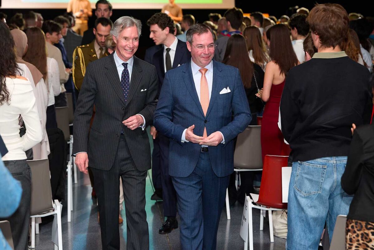 Le grand-duc Guillaume, le prince Guillaume et le prince Paul-Louis ...