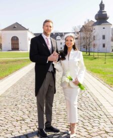 Le prince héritier Leka II a épousé Blerta au château familial de la ...
