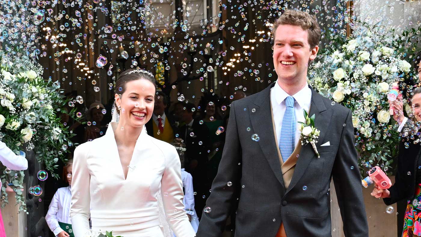 Le mariage du comte Maximilian, futur prince de Waldburg-Zeil et fils ...
