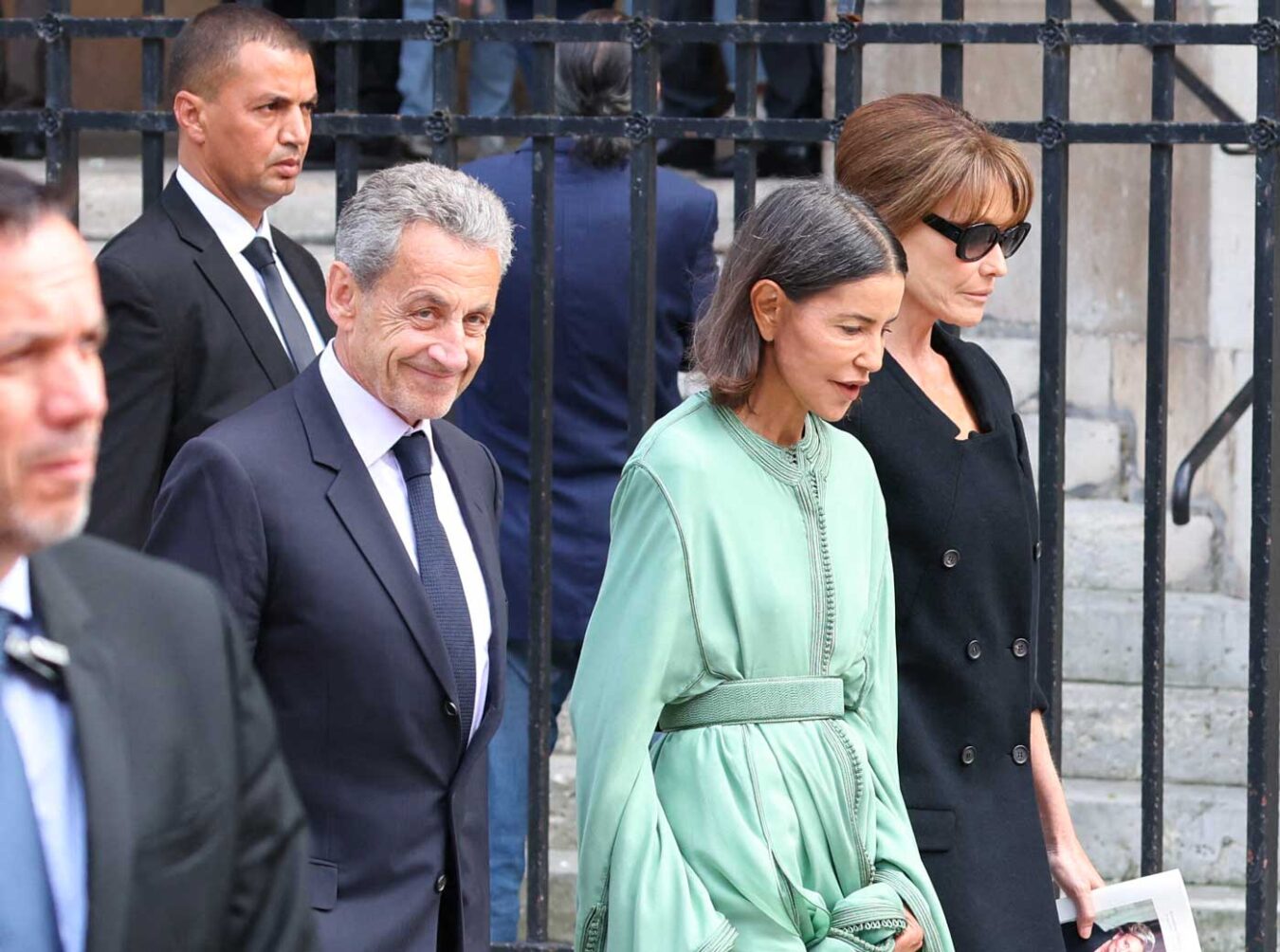 La princesse Lalla Meryem du Maroc aux funérailles de Bernadette Chirac