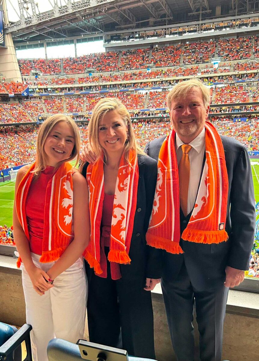 König Willem-Alexander, Königin Máxima und Prinzessin Ariane in Texas ...