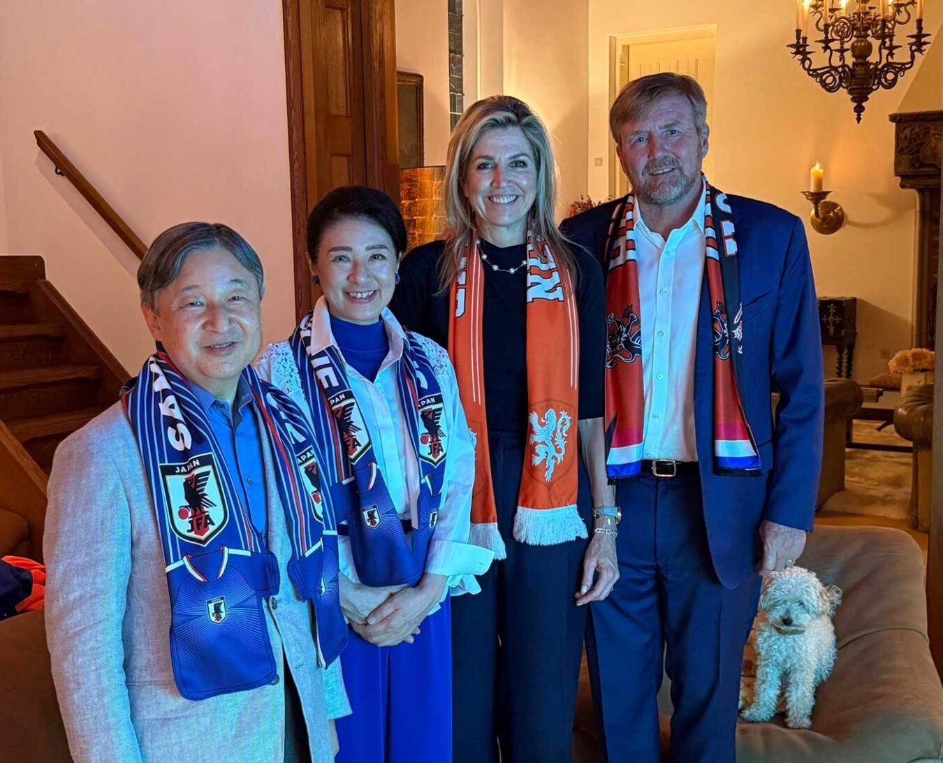 König Willem-Alexander und Königin Máxima veranstalten spontan einen ...